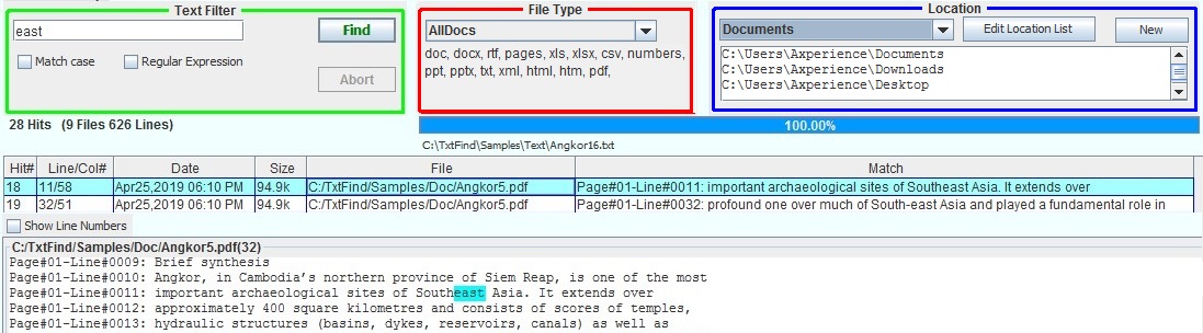Smart Text Content Search & Finder (PSSTxtF) by Professional Software ...